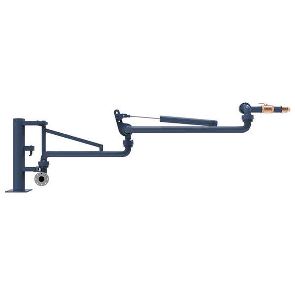 吉林辽源客户定制采购的一批AL2503汽车底部卸车鹤管（酒精鹤管）已通过物流发往使用现场---公司动态,江苏中泽机械制造有限公司生产鹤管、装车 ...